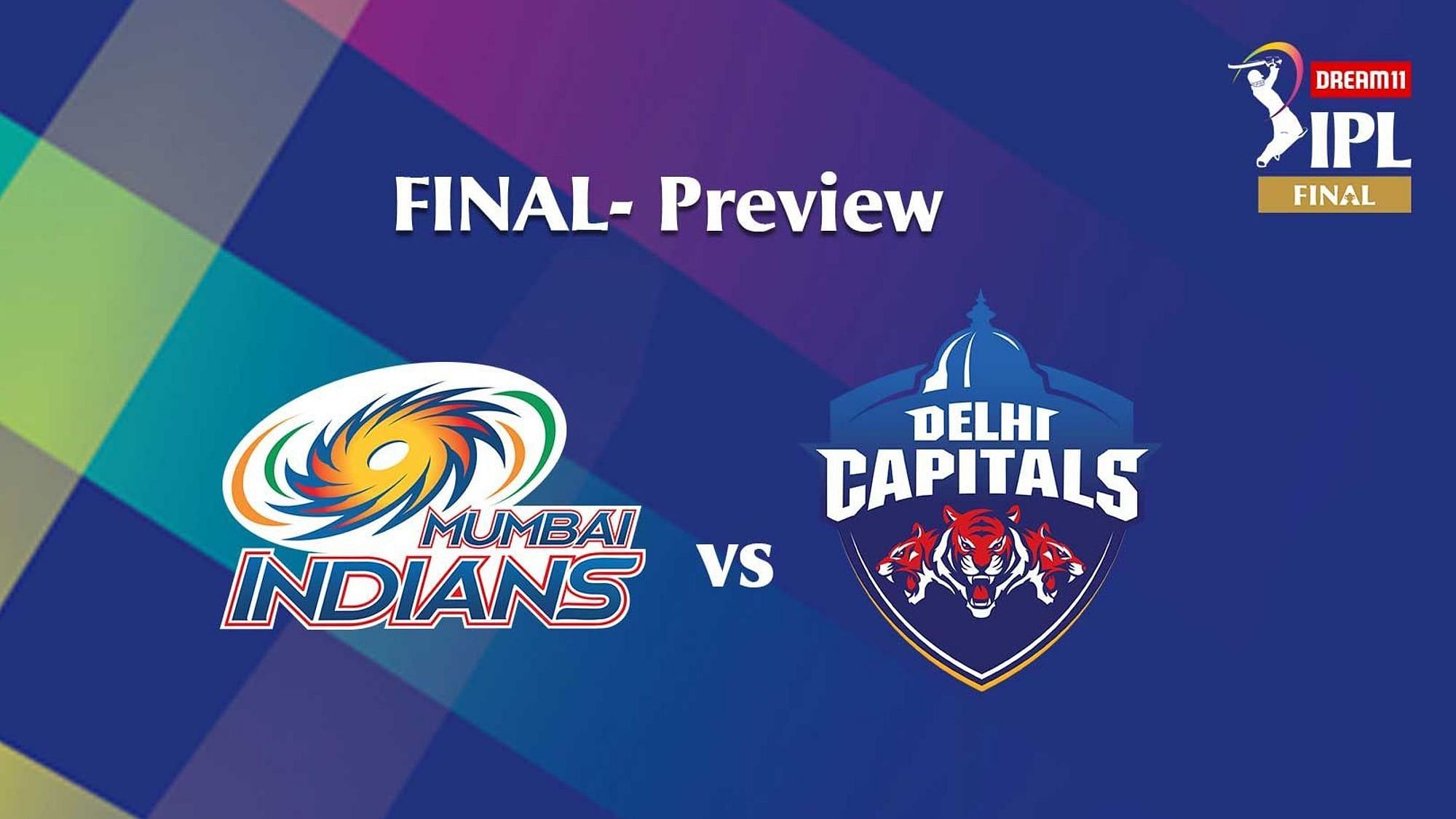IPL 2020 Final|Delhi Capitals eye maiden IPL title; take on 4-time ...