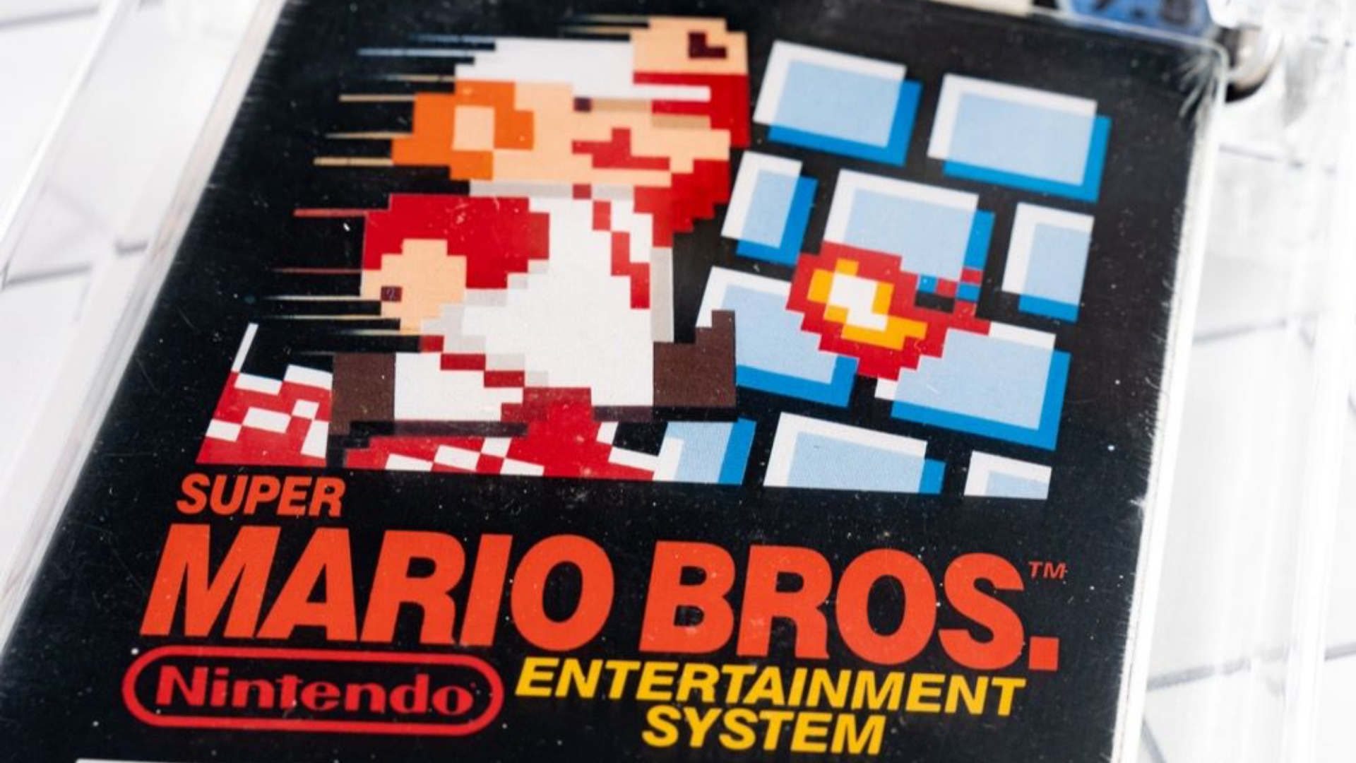 This 1985 classic Super Mario Bros game just sold for record ₹12 cr ...