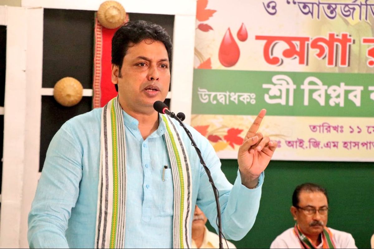 Biplab Deb resignation validates non-performance of BJP-led govt in ...