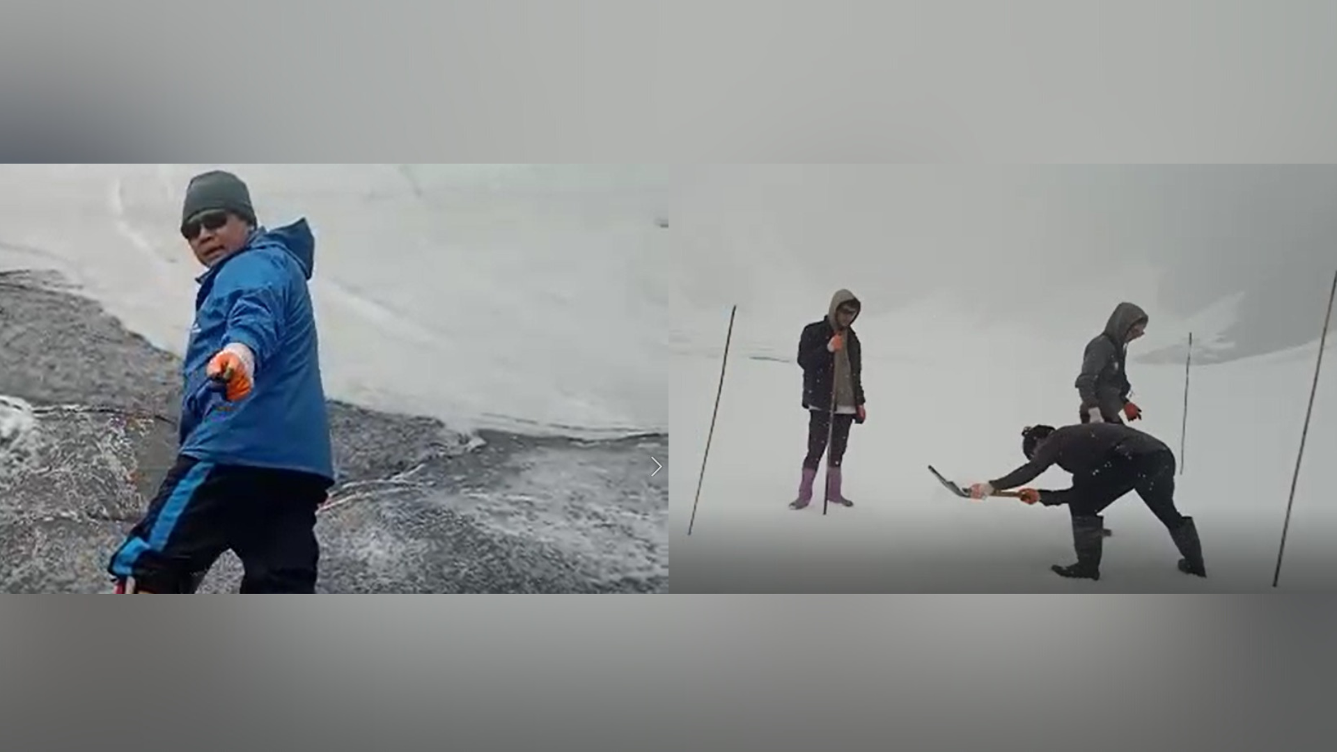 Watch: Video of Tapi Mra, assistant on expedition surfaces, search underway