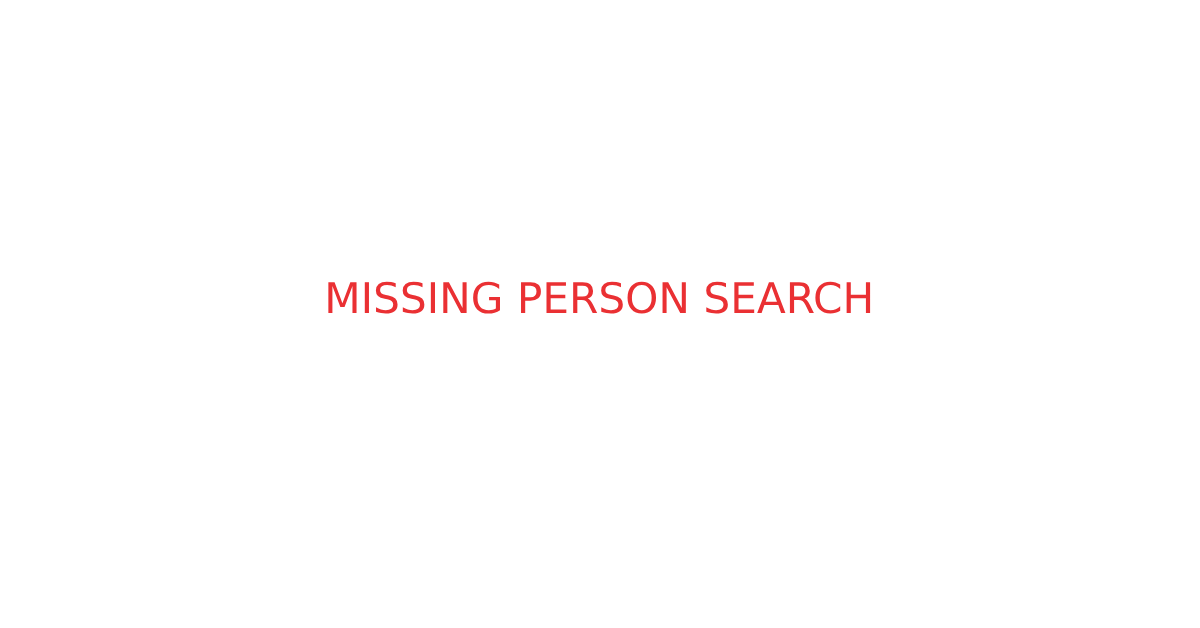 Missing Person Search - EastMojo