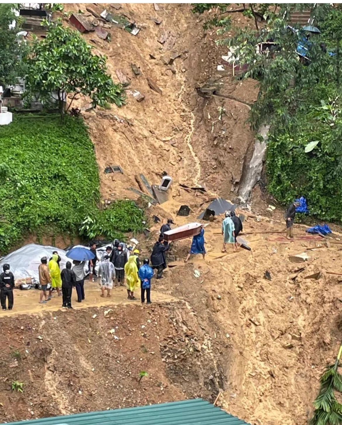 Cyclone Remal: Landslides unearth hundreds of graves in Mizoram