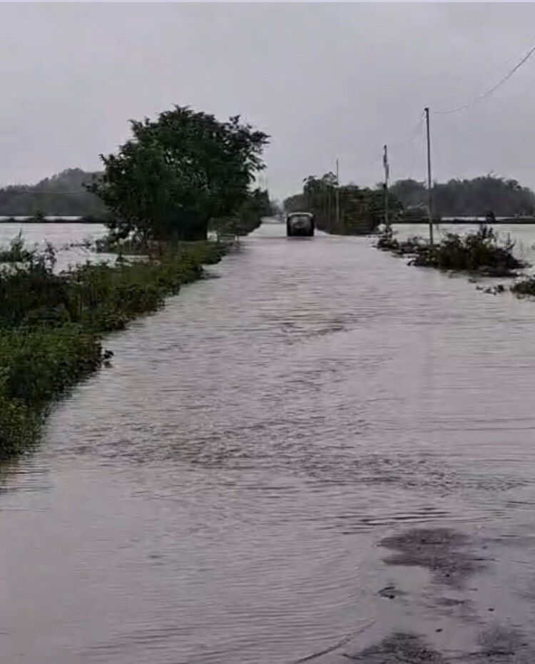 Manipur: Flood alert in Imphal valley amid incessant rainfall